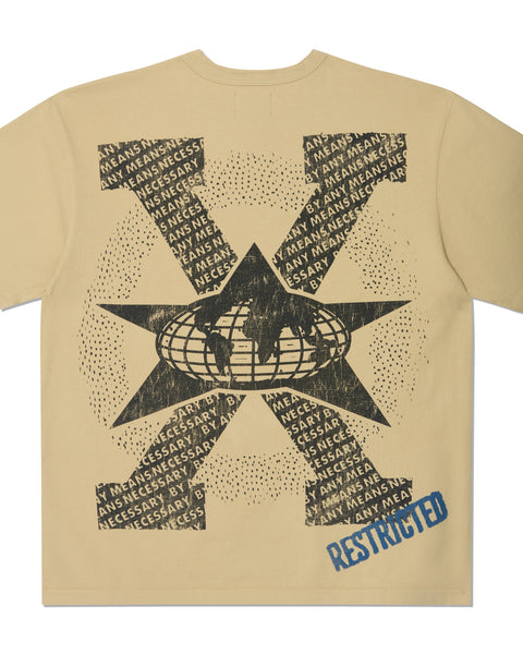 Malcolm X Apollo T-Shirt in Cream – Barriers Worldwide